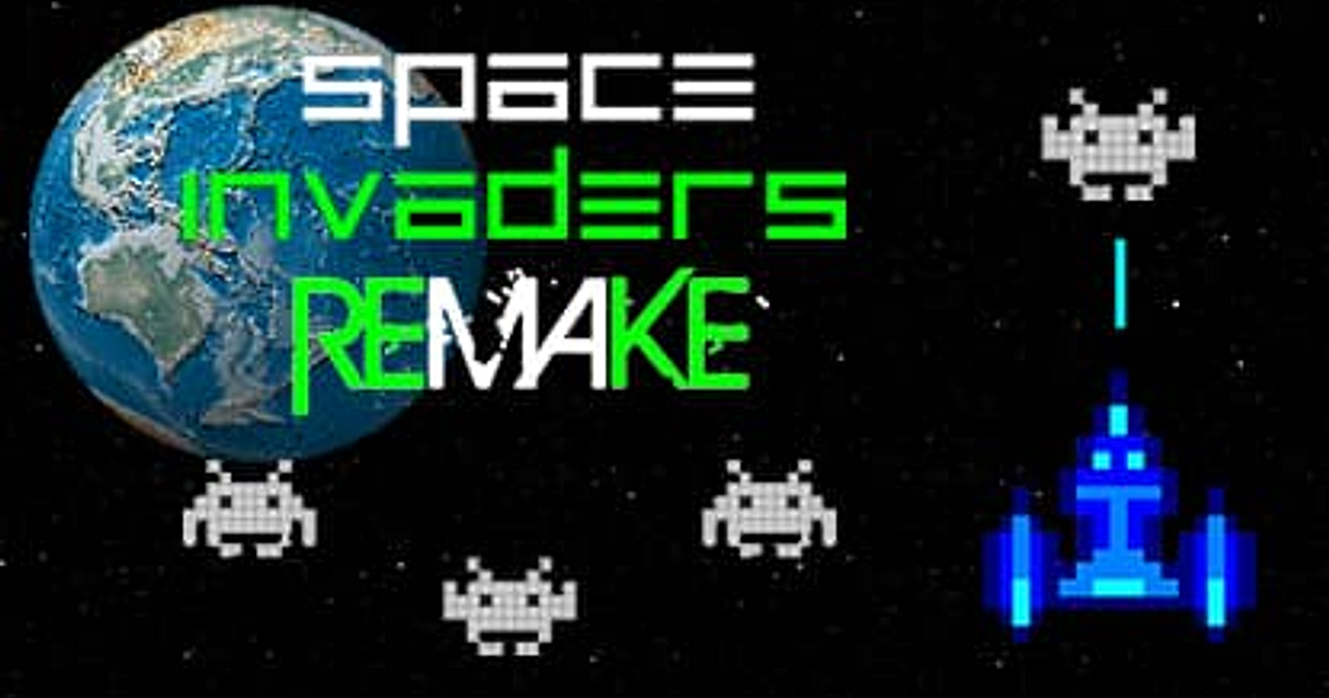 Space Invaders Remake - Kostenloses Online-Spiel | FunnyGames
