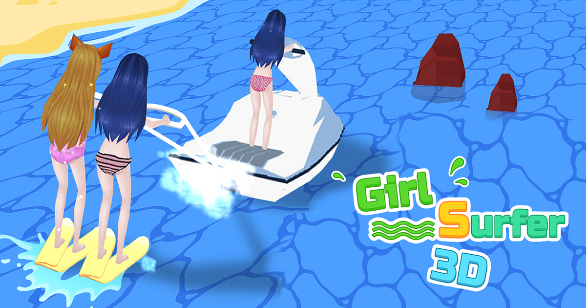 Girl Surfer 3D - Kostenloses Online-Spiel | FunnyGames