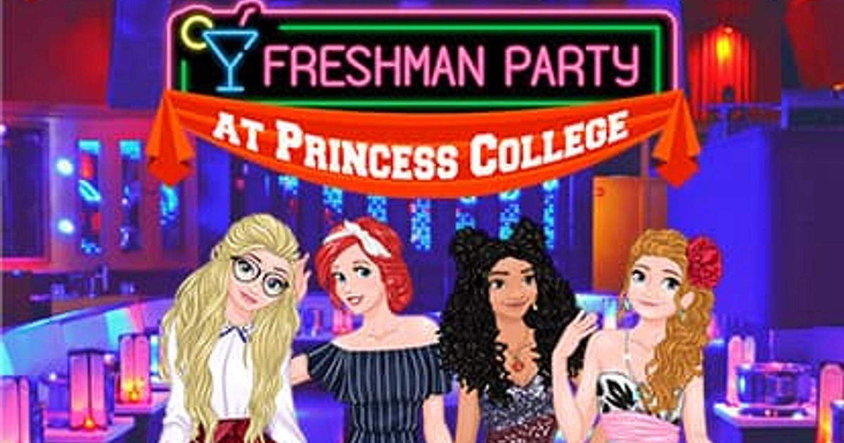 Freshman Party at Princess College - Kostenloses Online-Spiel | FunnyGames